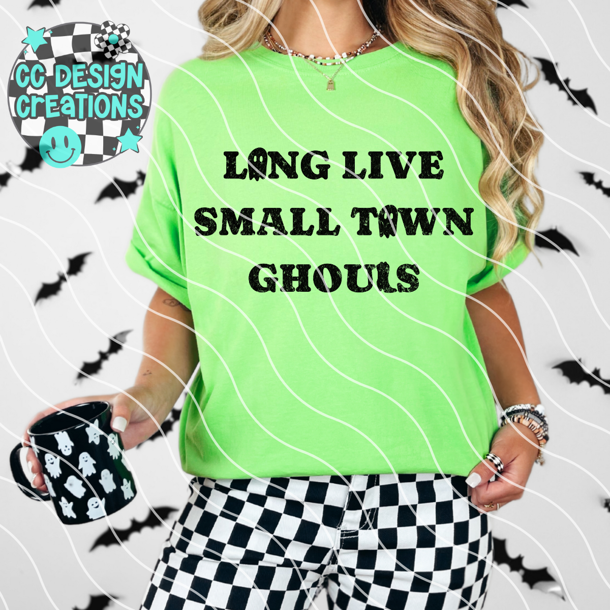 Long Live Small Town Ghouls PNG Digital Download – CC Design Creations