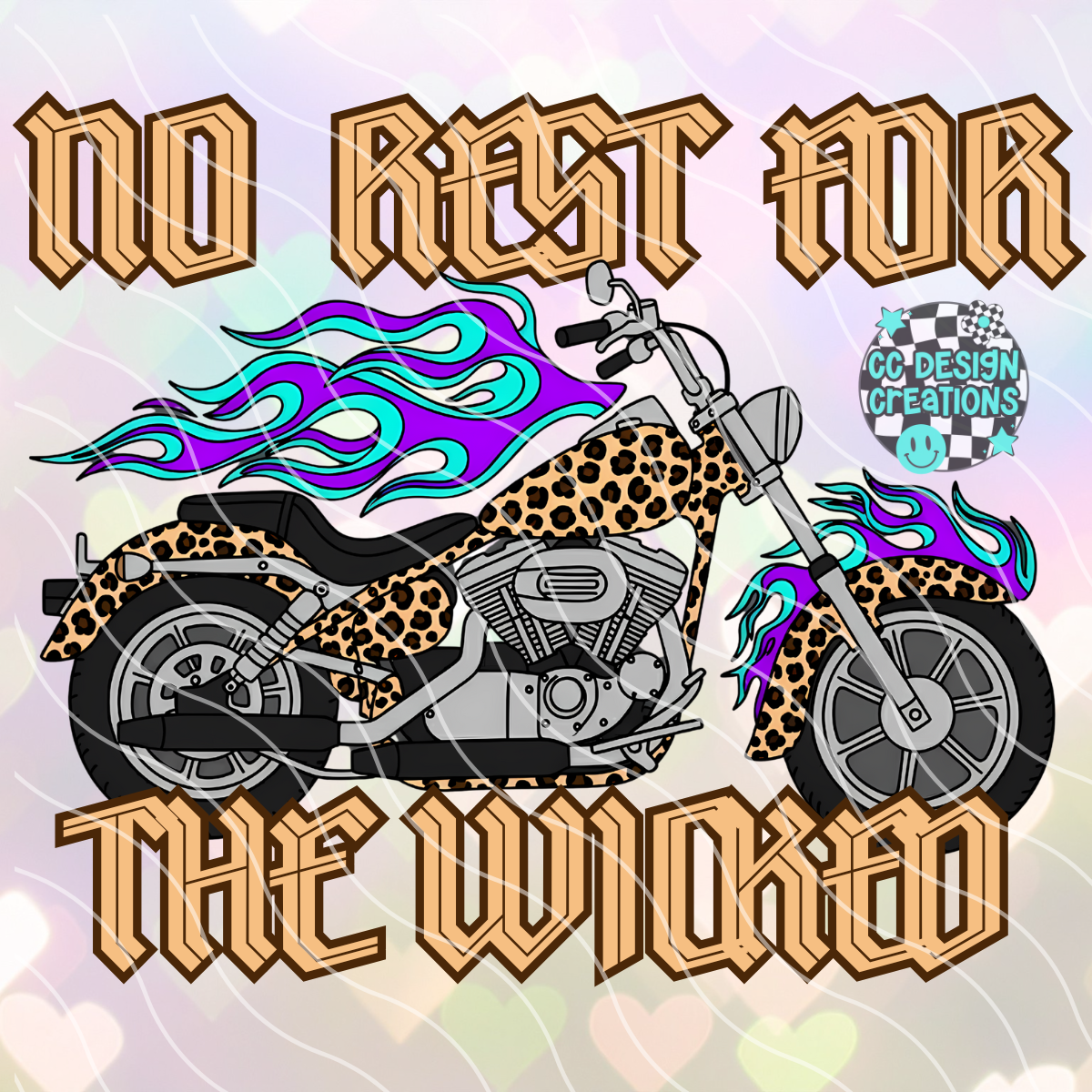 No Rest For The Wicked PNG Digital Download – CC Design Creations