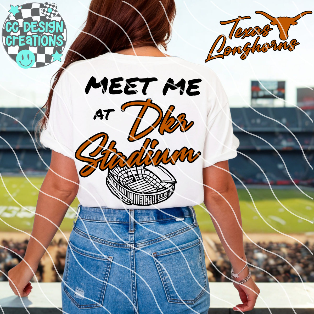 Meet Me At DKR Stadium Horns PNG Digital Download – CC Design Creations