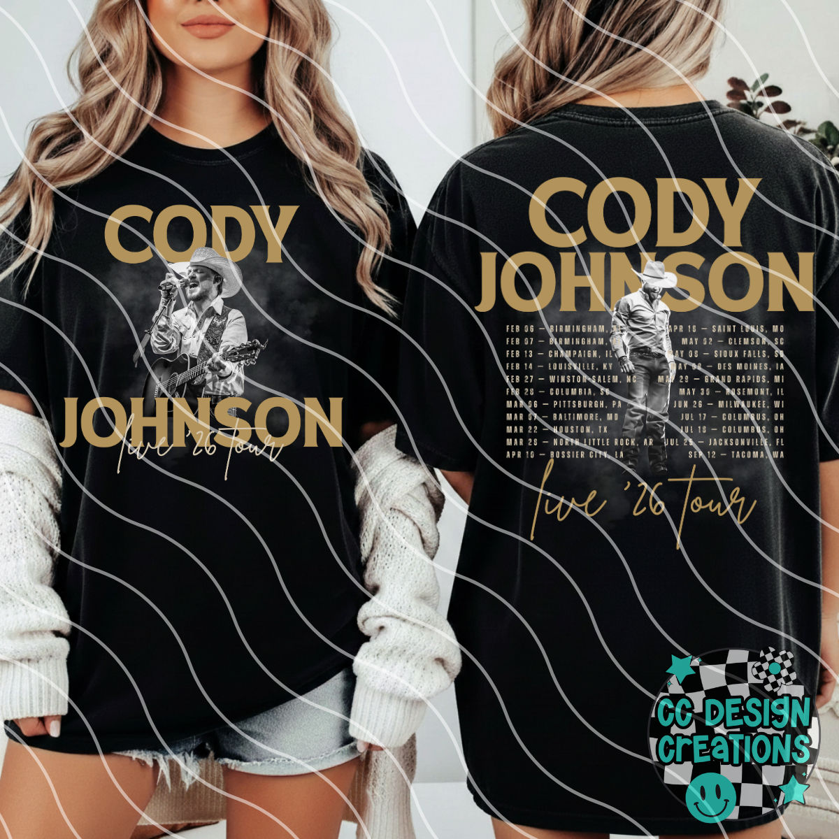 CoJo Live Tour 2026 PNG Digital Download – CC Design Creations