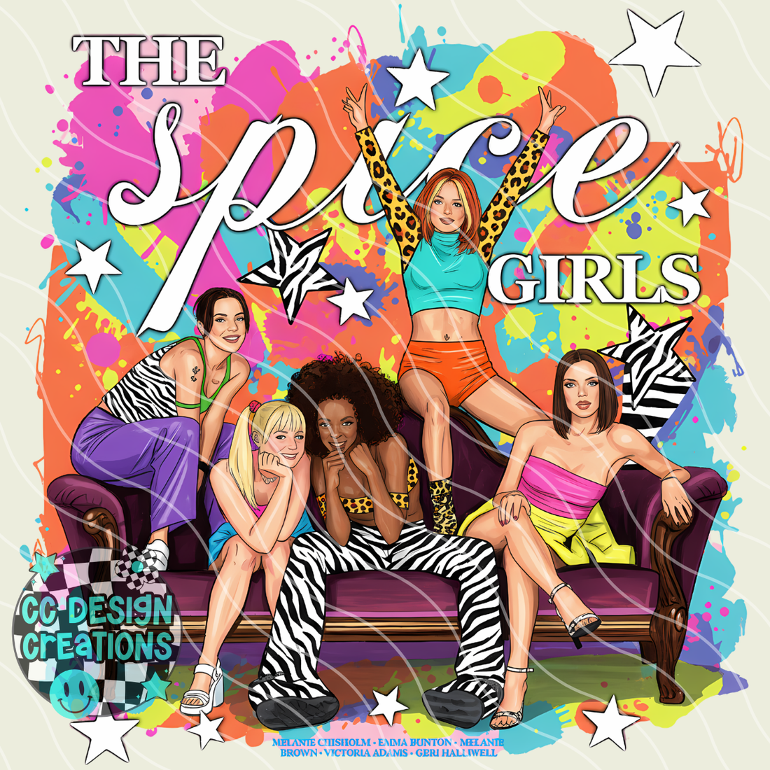 Spice Girls Wild PNG Digital Download – CC Design Creations