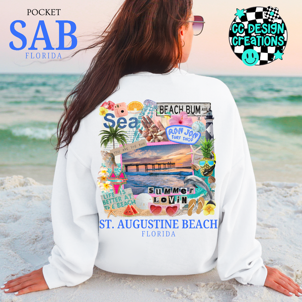 Summer Lovin St Augustine Beach PNG Digital Download – CC Design Creations